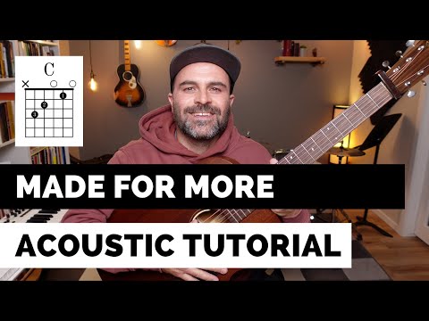 Learn How to Play 'Made for More' by Josh Baldwin: Acoustic Tutorial ...