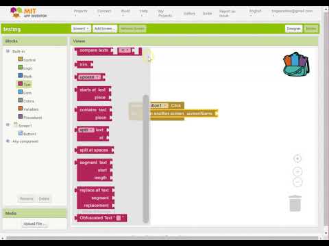 How can I change the color of a button when it's clicked using MIT App ...