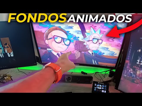 How can I download and set up live wallpapers on Windows 11 desktop ...