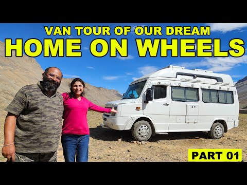 Luxury Tiny Home Camper Van Tour in India: Bus Transformation Revealed ...