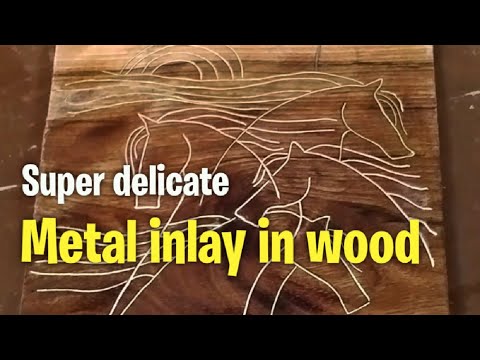 How does brass inlay on wood work, and what are some common issues and ...