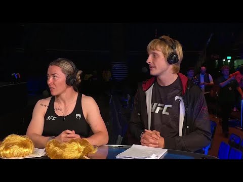 Heartfelt Moments and Expectations: Paddy Shares Food with Molly at UFC ...